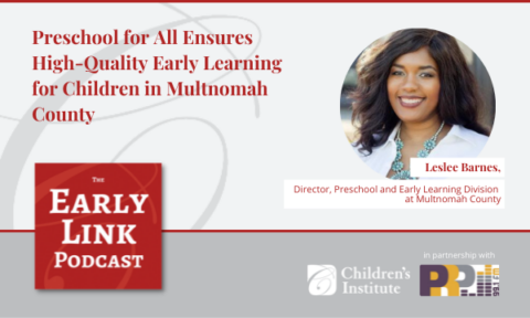 Preschool for All Ensures High-Quality Early Learning for Children in ...